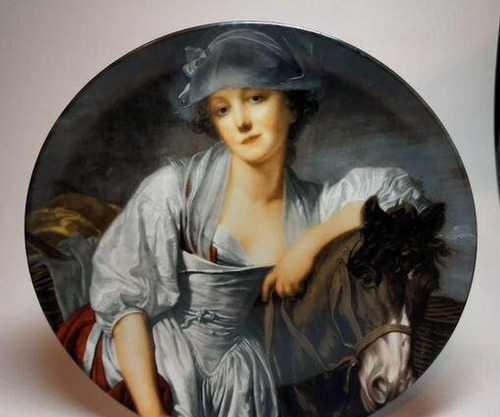 Тарелка "Женские портреты Лувра" - Молочница