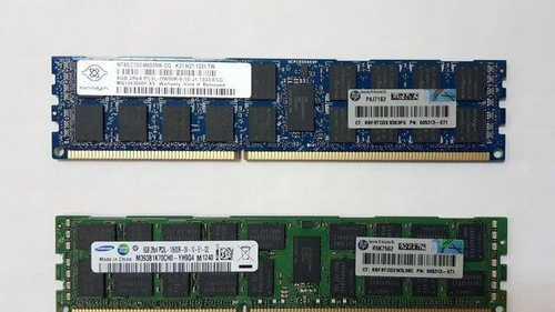 Память HP 8Gb PC3L 10600R для серверов