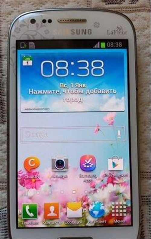 Смартфон Samsung Galaxy S3 mini La Fleur