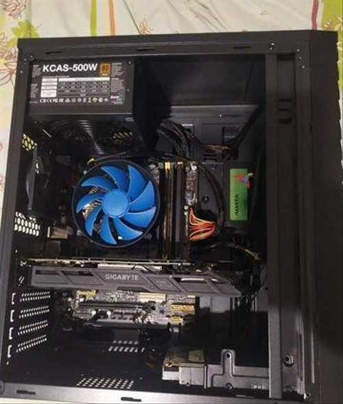 Компьютер i5 4590/16gb оперативки/1060 3gb/ssd/hdd