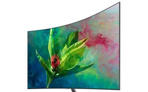 SAMSUNG QE55Q8C изогнутый qled премиум 4K 140см