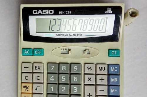 Калькулятор casio