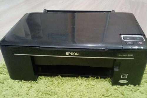 Принтер epson stylus sx130