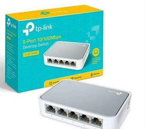 Коммутатор TP-Link 5 портов 10/100 Мбит/с MTL-SF10