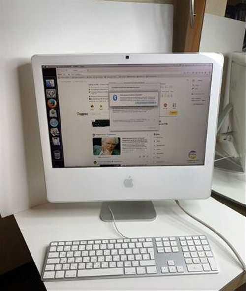 Apple iMac G5 2004 года. Всё работает