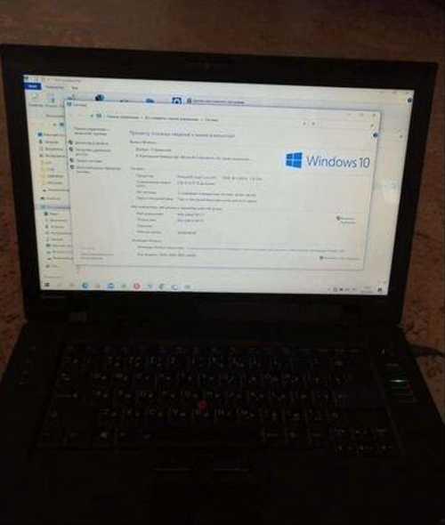 Ноутбук Lenovo Thinkpad sl510