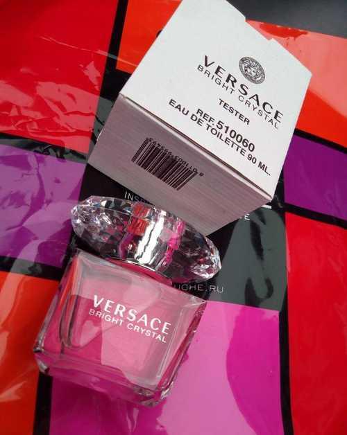 Versace bright crystal 90ml тестер дюти фри оригин