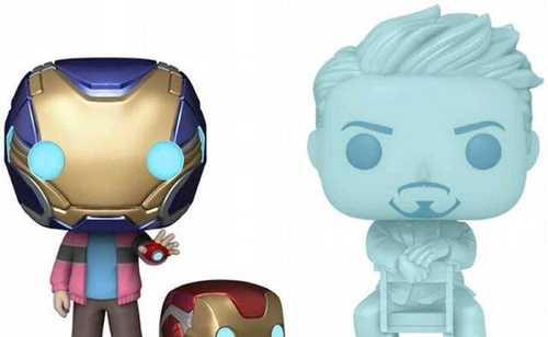 Funko POP Tony Stark and Morgan Stark