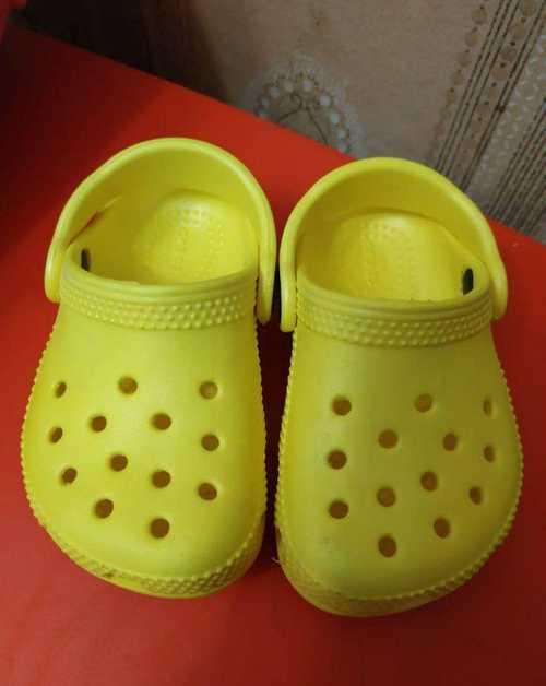 Кроксы crocs 22 размер или 5