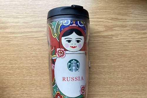 Кружка starbucks матрешка 355 ml