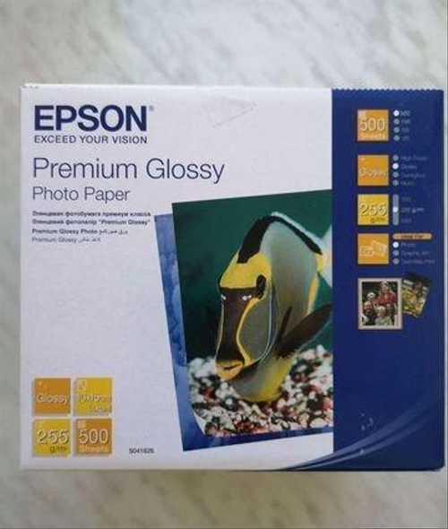 Фотобумага Epson Premium Glossy 10x15, 500 листов