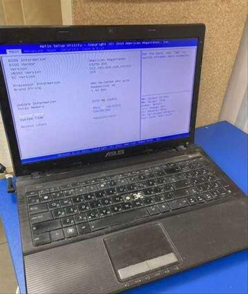 Ноутбук Asus K53ta