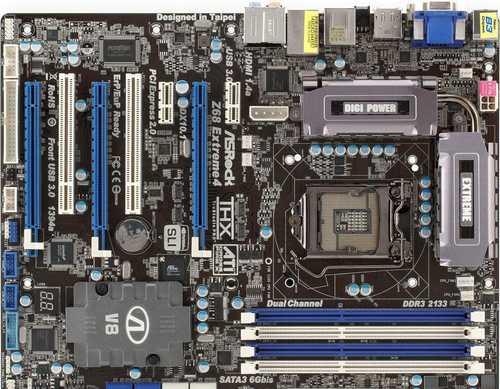 Материнская плата S1155 ASRock Z68 Extreme4