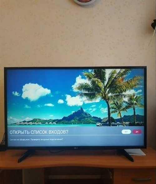 Телевизор LG 43UH610V Ultra HD (4K) Smart TV