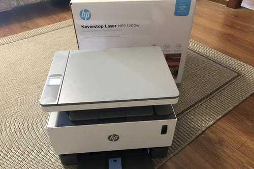 Мфу принтер hp neverstop laser mfp 1200w