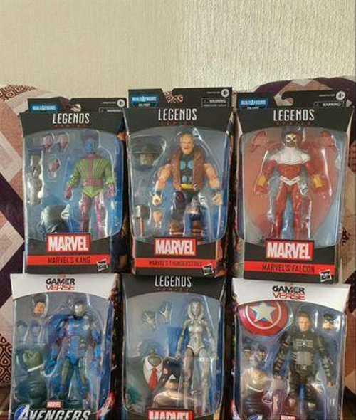 Полный набор фигурок marvel legends Joe Fixit baf
