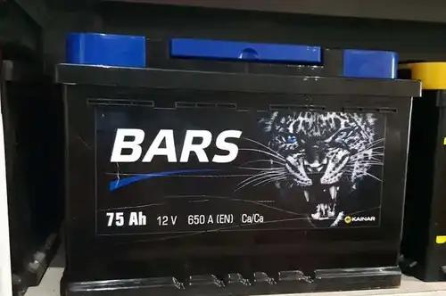 Аккумулятор 6ст-75 bars п.п