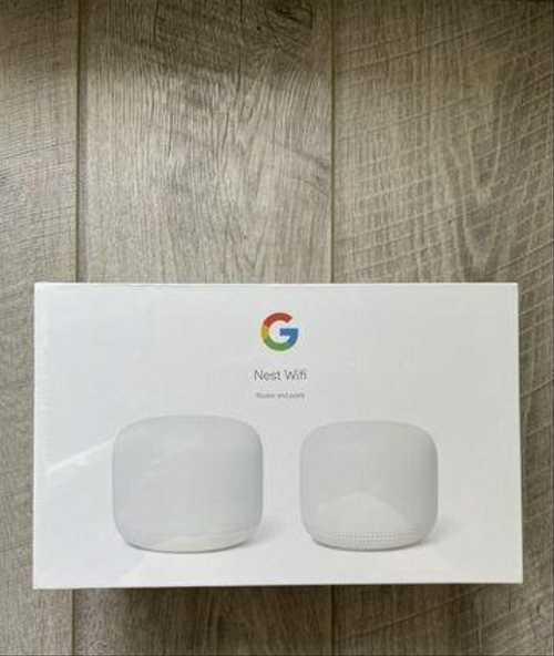 Роутер и точка доступа вайфай Google Nest Wifi
