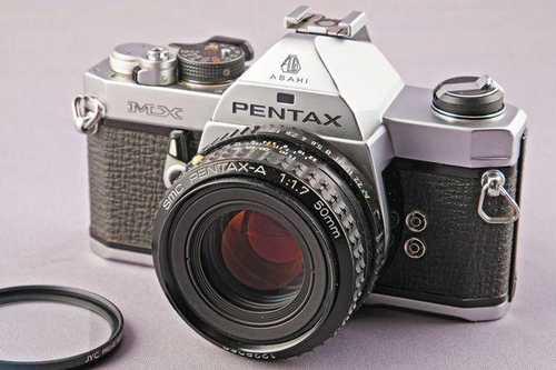 Pentax MX с объективом