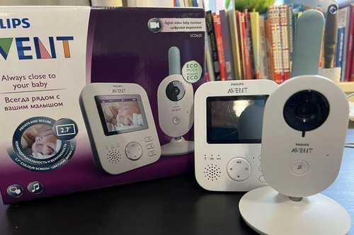 Видеоняня philips avent scd620