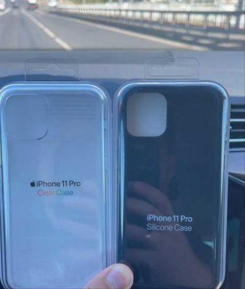 Чехол iPhone 11 Pro Clear Case / Silicon Case
