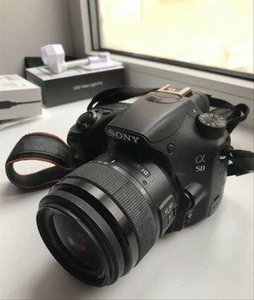 Зеркальный фотоаппарат Sony alpha slt a58