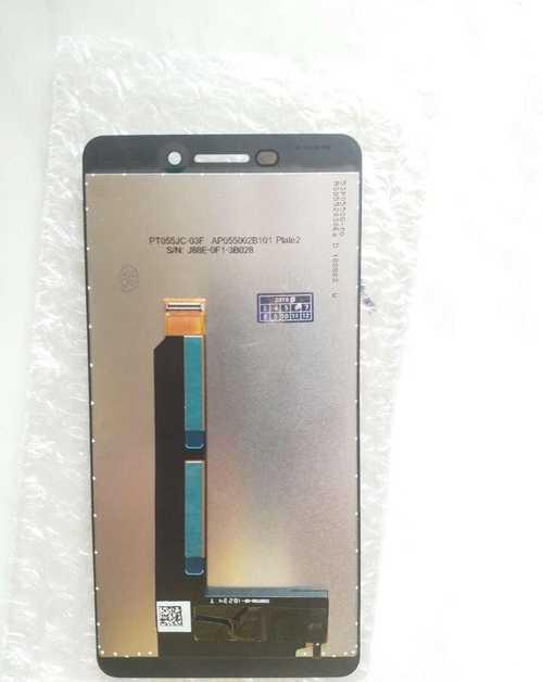 Дисплей для Nokia 6.1 с тачскрином черный