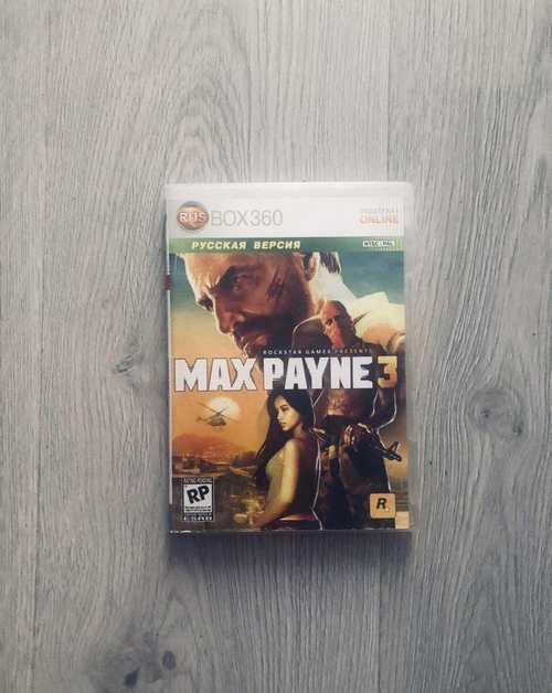 Компьютерная игра MAX payne 3 на xbox 360