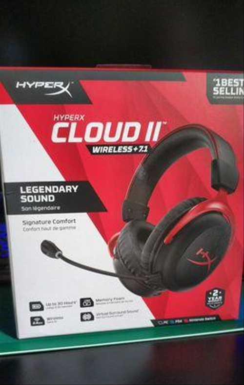 HyperX Cloud II Wireless | Festima.Ru - Мониторинг объявлений