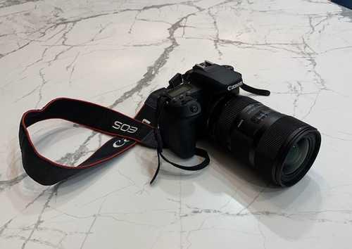 Canon 77D + Sigma 18-35 1.8 Art + Сумка