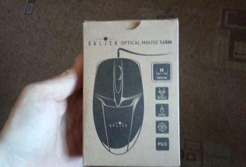 Мышь проводная Oklick Optical Mouse 145m
