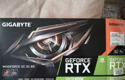 Видеокарта Gigabyte GeForce RTX 2070 super gaming