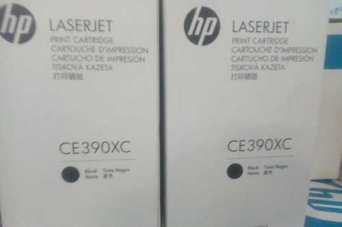 Оригинальный картридж HP CE390XC