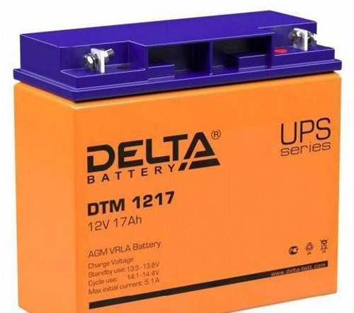 Аккумуляторные батареи Delta DTM 1217 UPS series