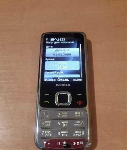 Nokia 6700 серебро/черный б/у оригинал
