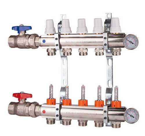 Коллекторы с расходомерами Icma