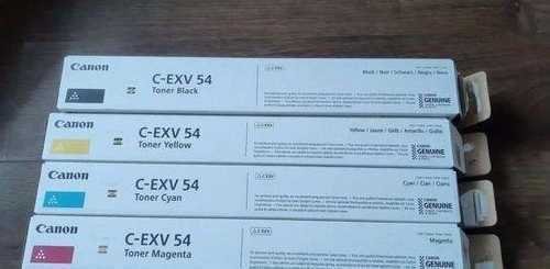 Картриджи C-EXV54k C-EXV54M C-EXV54C C-EXV54Y
