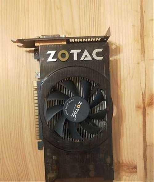 Видеокарта zotac gtx550Ti 1GD5