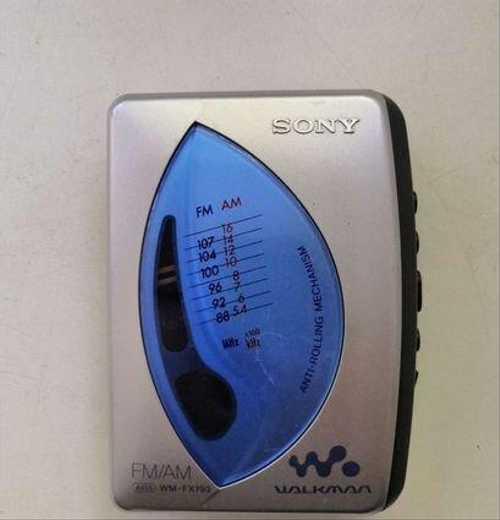 Кассетный плеер Sony walkman FM/AM, WM-FX193