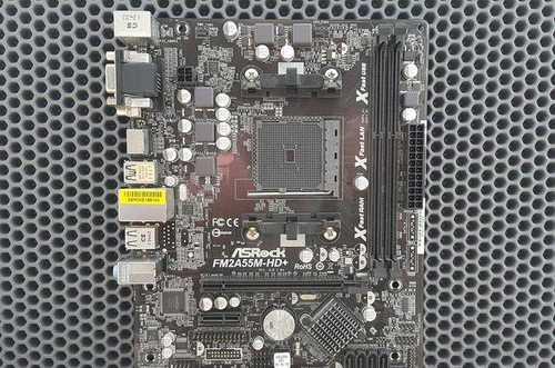 Мат плата FM2+ ASRock FM2A55M-HD+ (AMD A55)(DDR3)