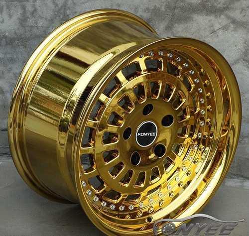 Диски ESM 015 R17 J9 ET20 5X120 золотые