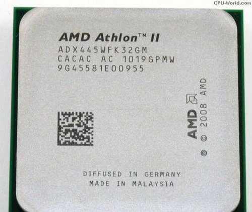 Amd athlon ii x3