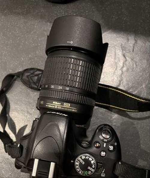Зеркальный фотоаппарат noko d5000 kit 18-105