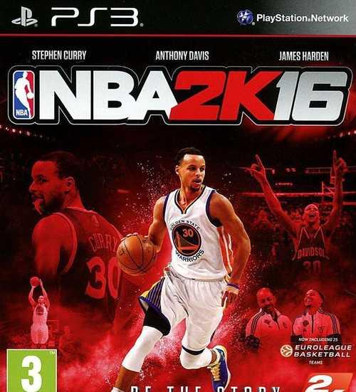 Игра NBA 2K16 (PS3) б/у