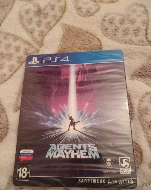 Игра для ps4 ps 4 Agent Mayhem