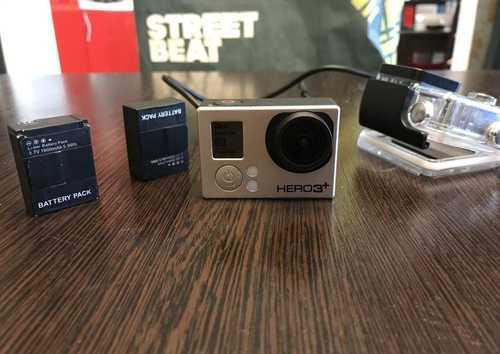 Экшн-камера GoPro hero3+ Silver Edition