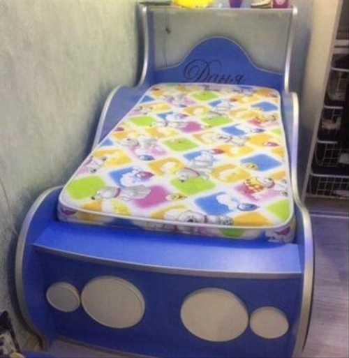 Кровать детская машина