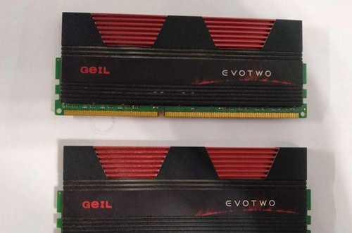 Память ddr3 8GB Geil Evotwo 2133MHz PC3-17000