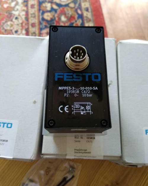 Пропорциональные регуляторы давления mppes festo