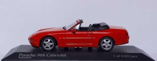 Porsche 968 Cabriolet 1:43 Minichamps